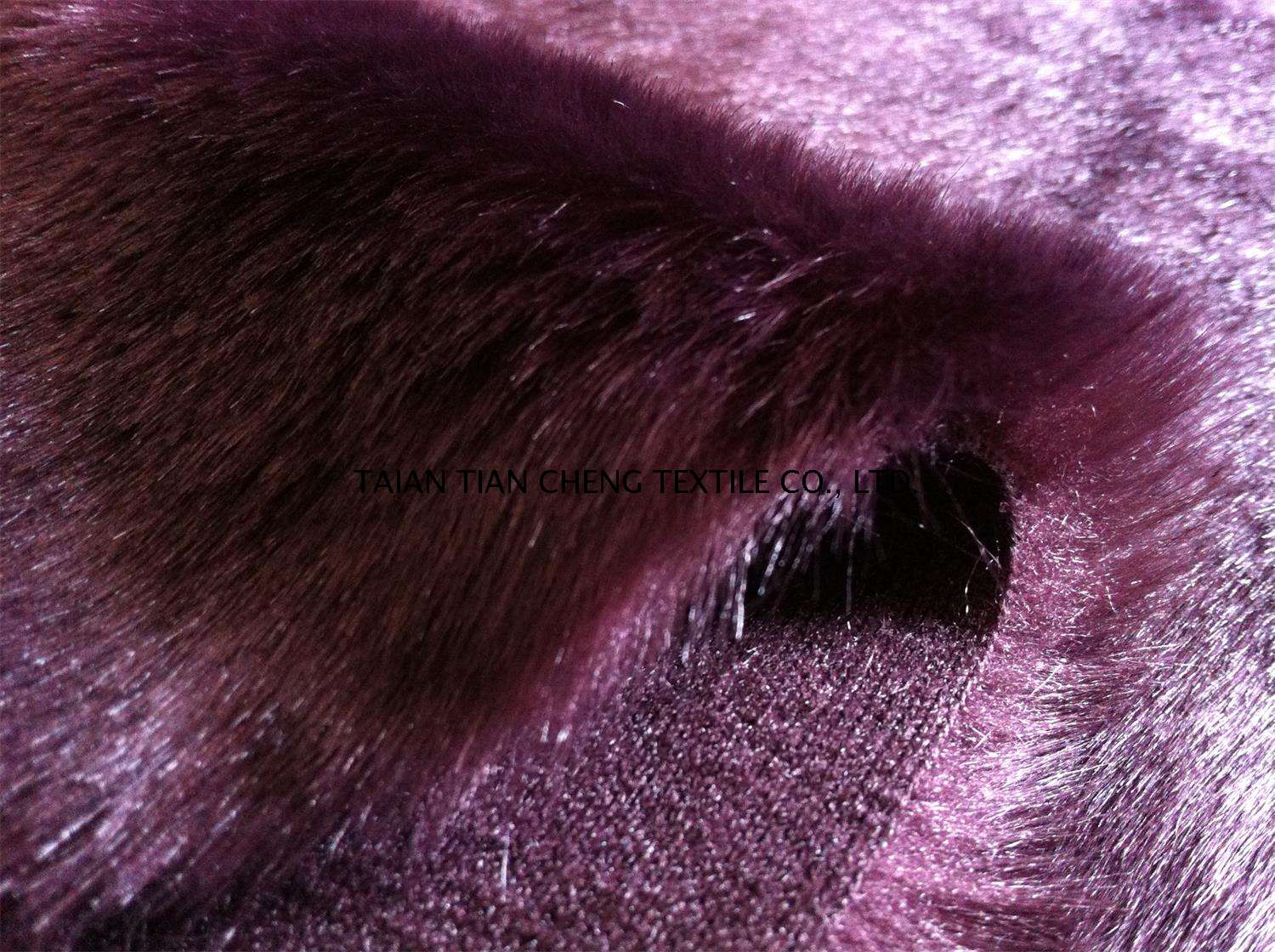 Acrylic long pile faux fur 900 G/M - 泰安天成纺织有限公司 Tai'an Tian cheng ...