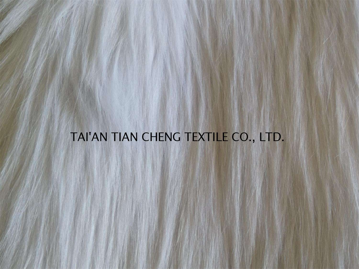 Acrylic/polyester faux fur - 泰安天成纺织有限公司 Tai'an Tian cheng Textile Co., Ltd.